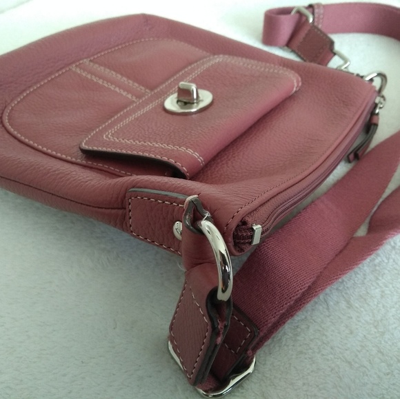 Coach | Bags | Coach Hamilton Swingpack Pebbled Leather Crossbody ...
